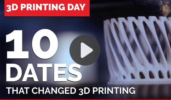 Top 5 Videos: 10 Dates that Changed 3D Printing - 3Dnatives