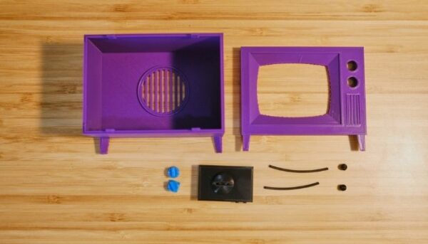How to Build a 3D-Printed Mini TV That Broadcasts Episodes of The ...