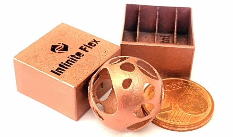 Infinte Flex Offers a Pure Copper Powder for Laser Powder Bed Fusion ...