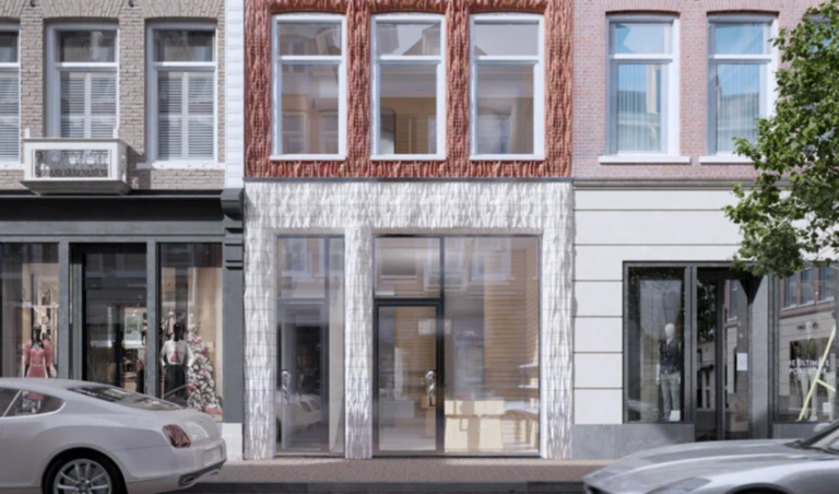 3D Printed Facade Becomes Eye-Catching Part of Amsterdam Shopping ...
