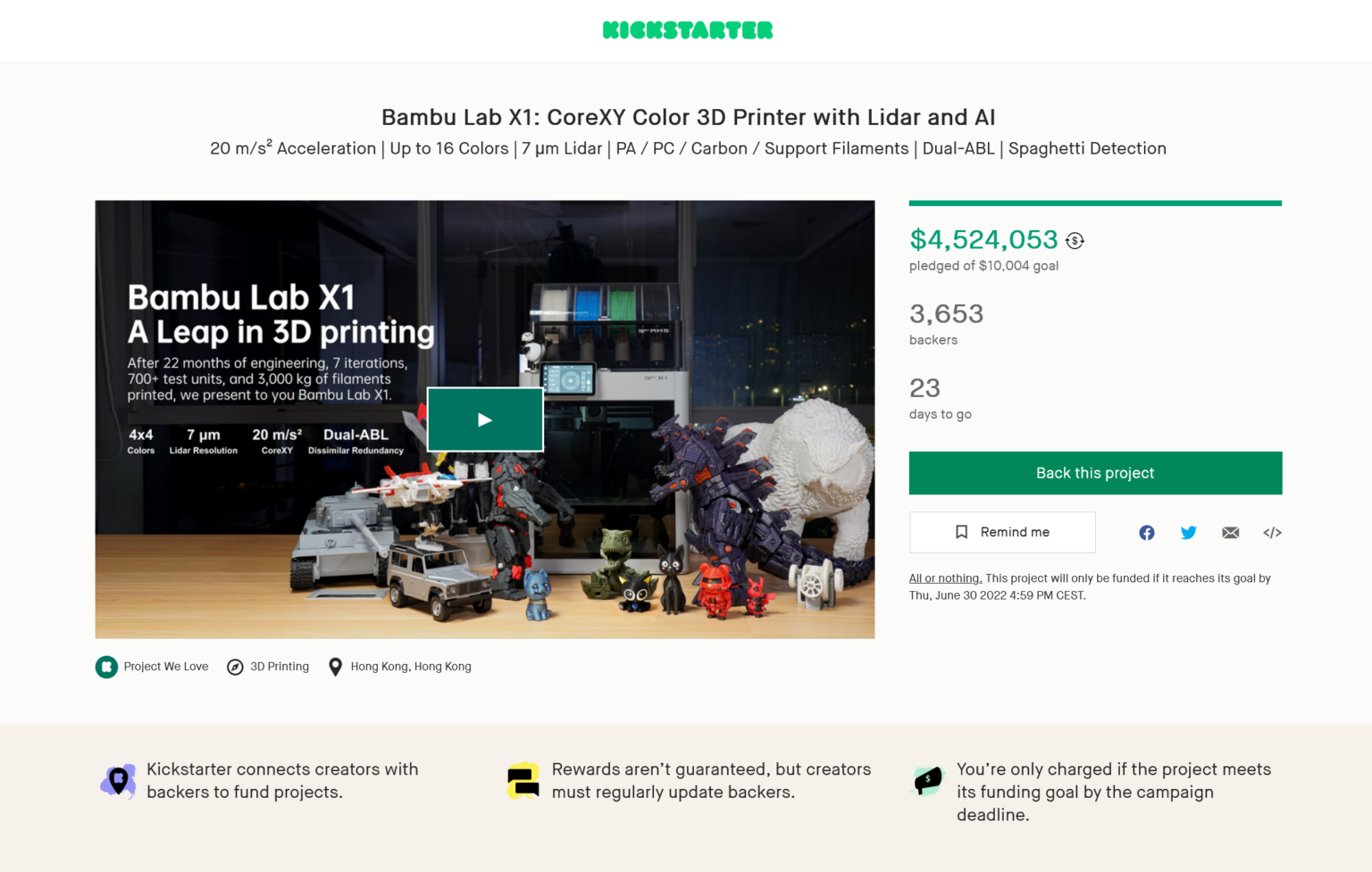 The Bambu Lab X1 Kickstarter, a New Leap in FDM 3D Printing? - 3Dnatives