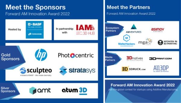 The Forward AM Innovation Award 2022 Highlights 3D Printing Startups ...