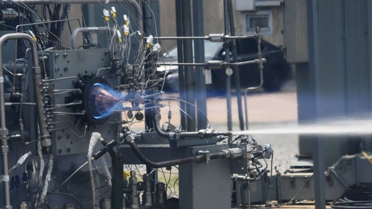 Nasa Rocket Engines Interior
