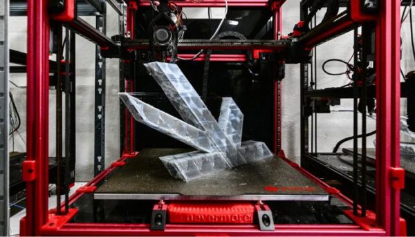 3D Printed Eiffel Tower Made From Ocean Waste Marks Olympics in Czechia ...