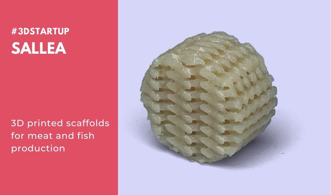 #3DStartup: sallea Prints Edible Scaffolding for Cultured Meat and Fish ...