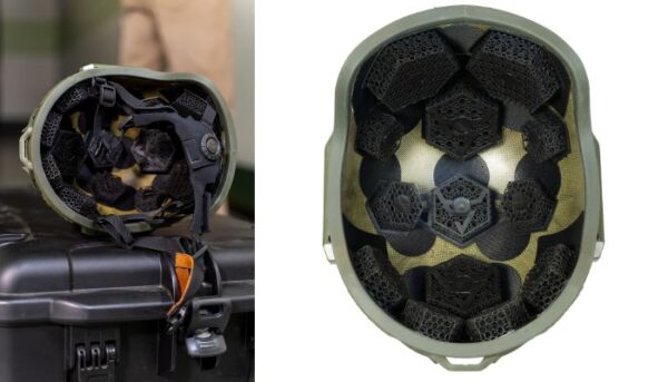 New 3D Printed Helmet Suspension System for Military and Law ...