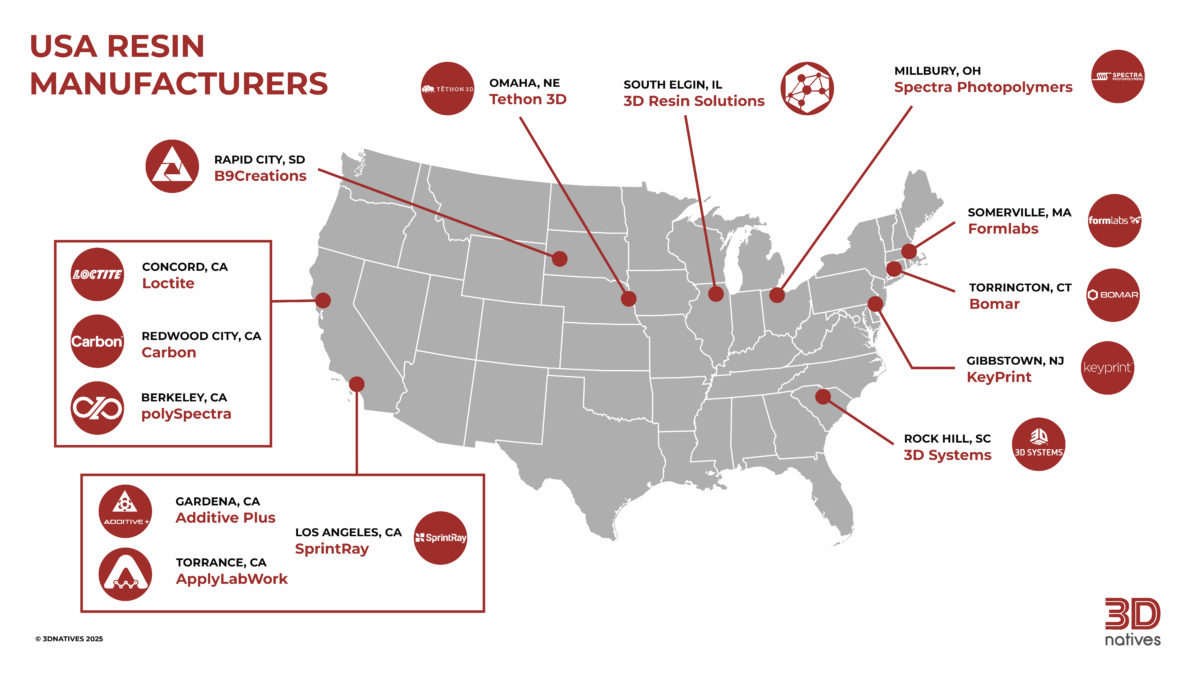 American Resin Manufacturers - 3D Printing - 3Dnatives