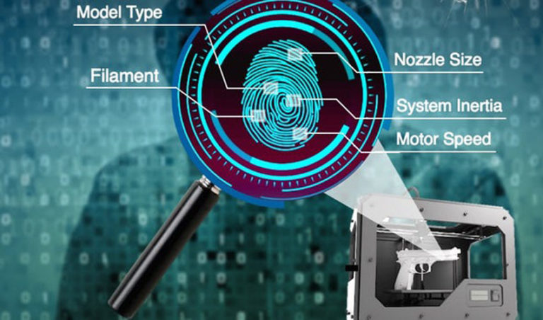 PrinTracker; A system to identify 3D printers from the created 3D part ...