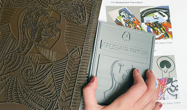 La impresión 3D permite adaptar obras de arte para personas con discapacidad visual - 3Dnatives
