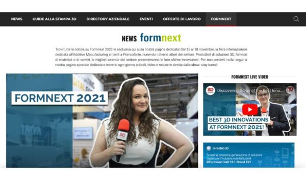 Seguite tutte le novità di Formnext 2022 su 3Dnatives! – 3Dnatives