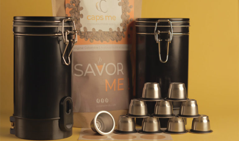 CAPS ME et son rechargeur de capsules à café - 3Dnatives