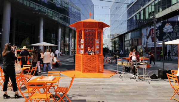 Hermès propose un nouveau concept de kiosque à journaux grâce à l ...