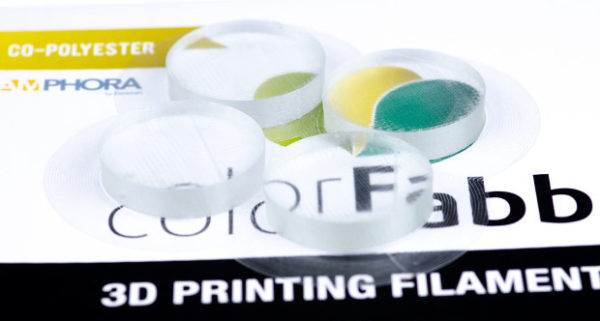colorFabb lance un nouveau matériau d'impression transparent - 3Dnatives