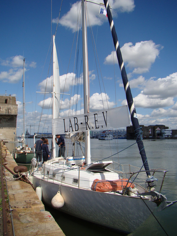 Le Lab-REV embarque une imprimante 3D à bord d'un voilier - 3Dnatives